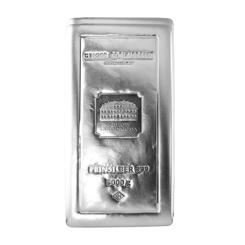 Kupferbarren Geiger original - 1 kg - gegossen quadratisch .9999 | 1321002