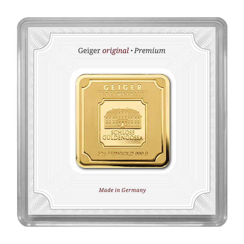DVAG-Direktkauf - 50 g Premium Goldbarren „Bundesrepublik Deutschland ...