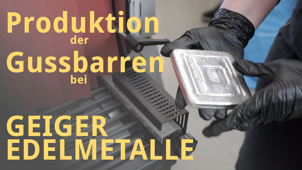 Kupferbarren Geiger original - 1 kg - gegossen quadratisch .9999 | 1321002