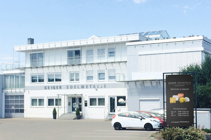 Altgoldankauf in unseren Filialen bei Geiger Edelmetalle