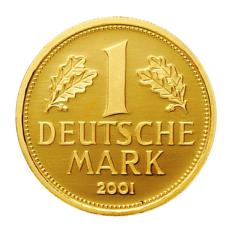 Goldmark 2001 - Germany 12 g gold coin | 1211070